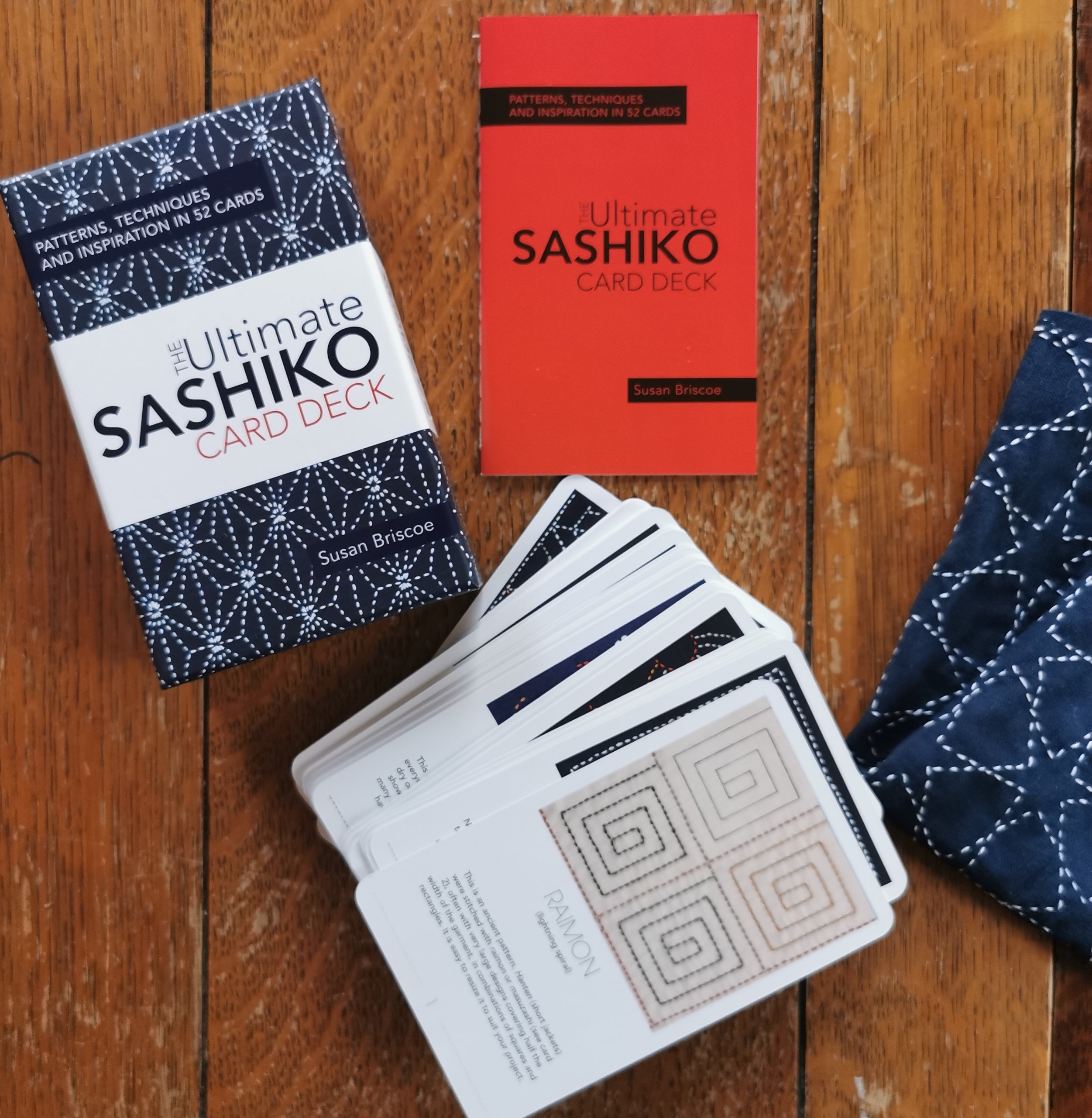 Sashiko Card Deck by Susan Briscoe – Beyond Measure