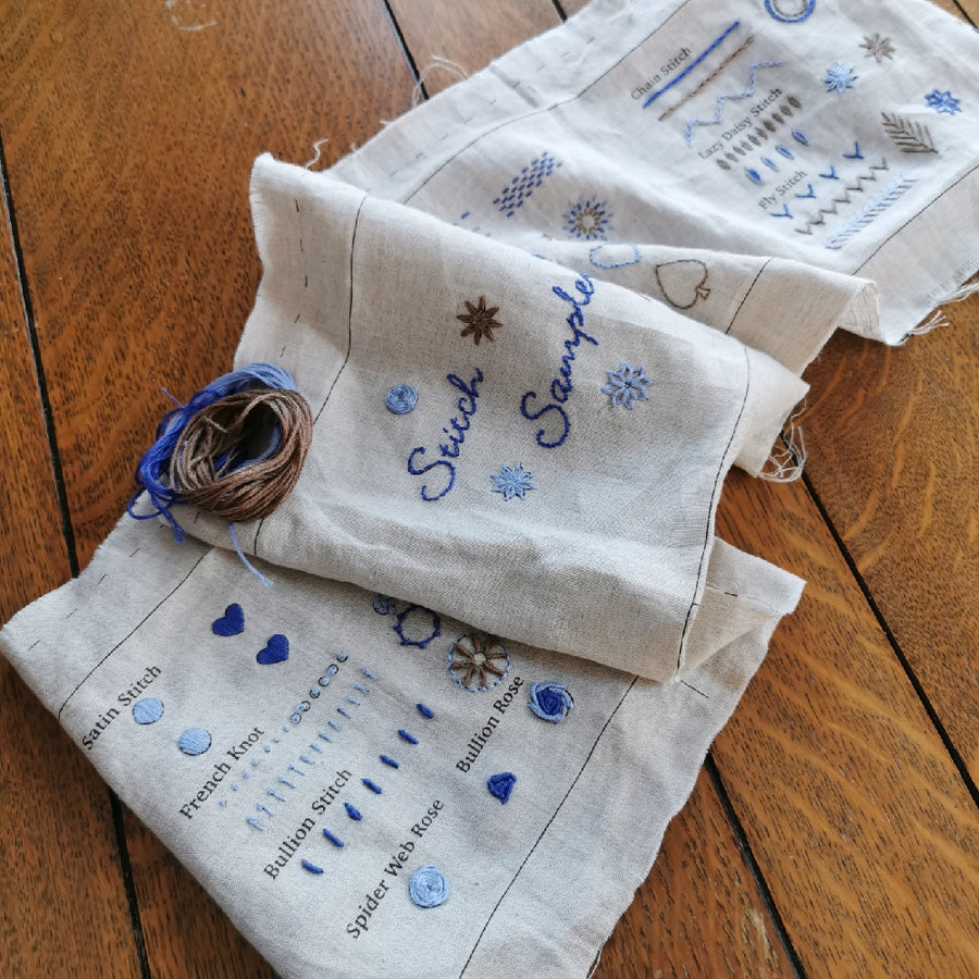 Tulip Embroidery Sampler Book | Embroidery Stitch Book Kit | Beyond Measure