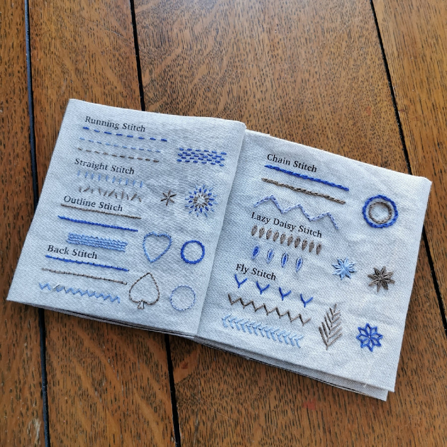 Tulip Embroidery Sampler Book | Embroidery Stitch Book Kit | Beyond Measure