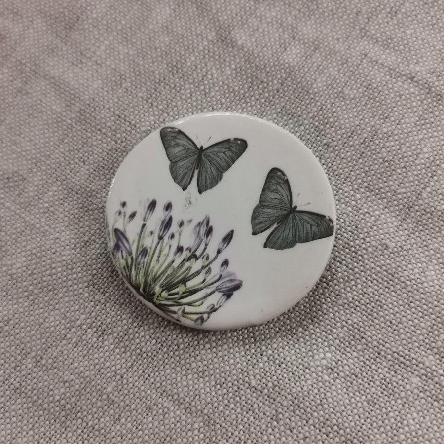 Ceramic Magnetic Needle Minder - botanical – Beyond Measure