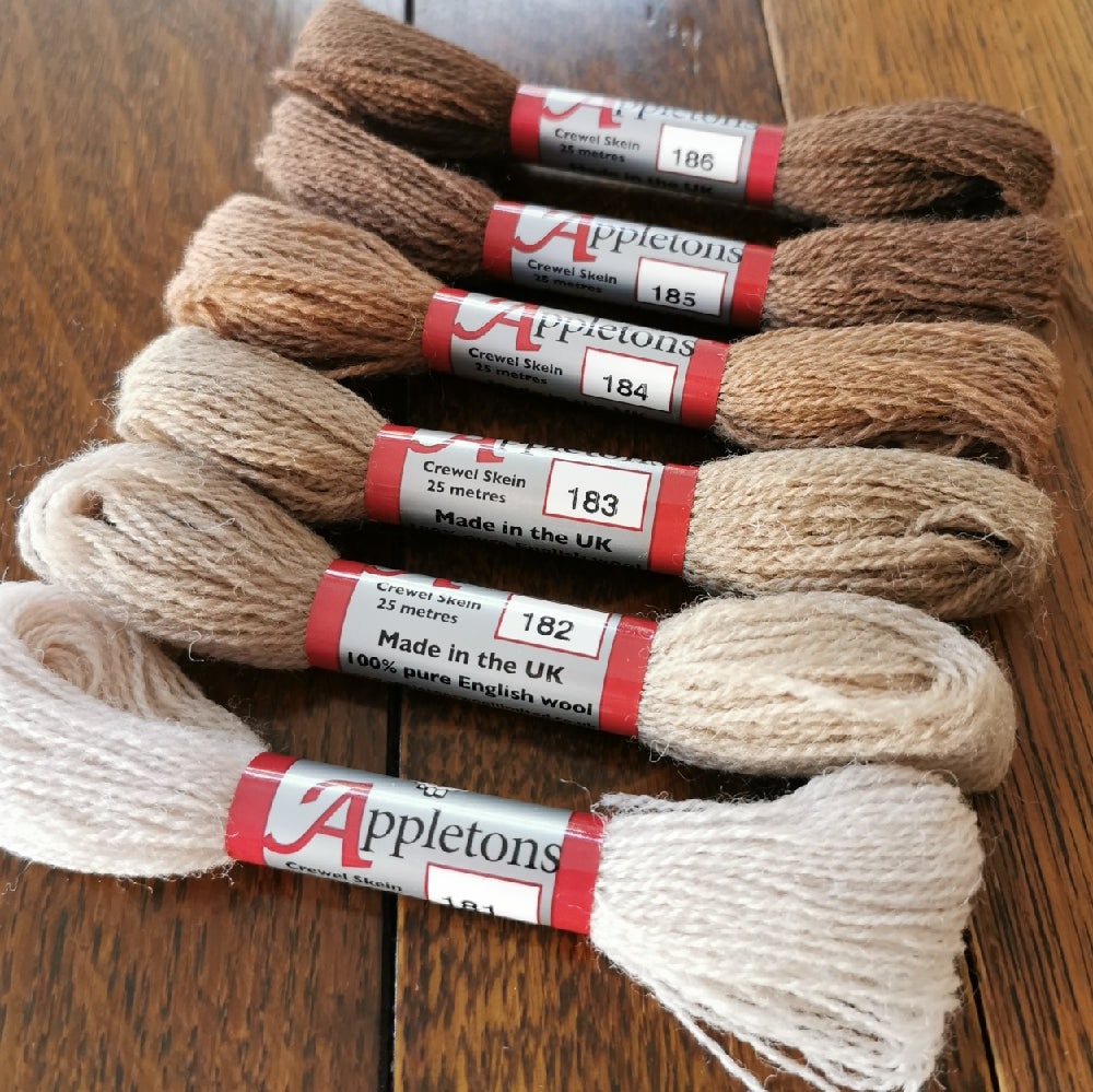 Appletons Wool - crewel Chocolate – Beyond Measure