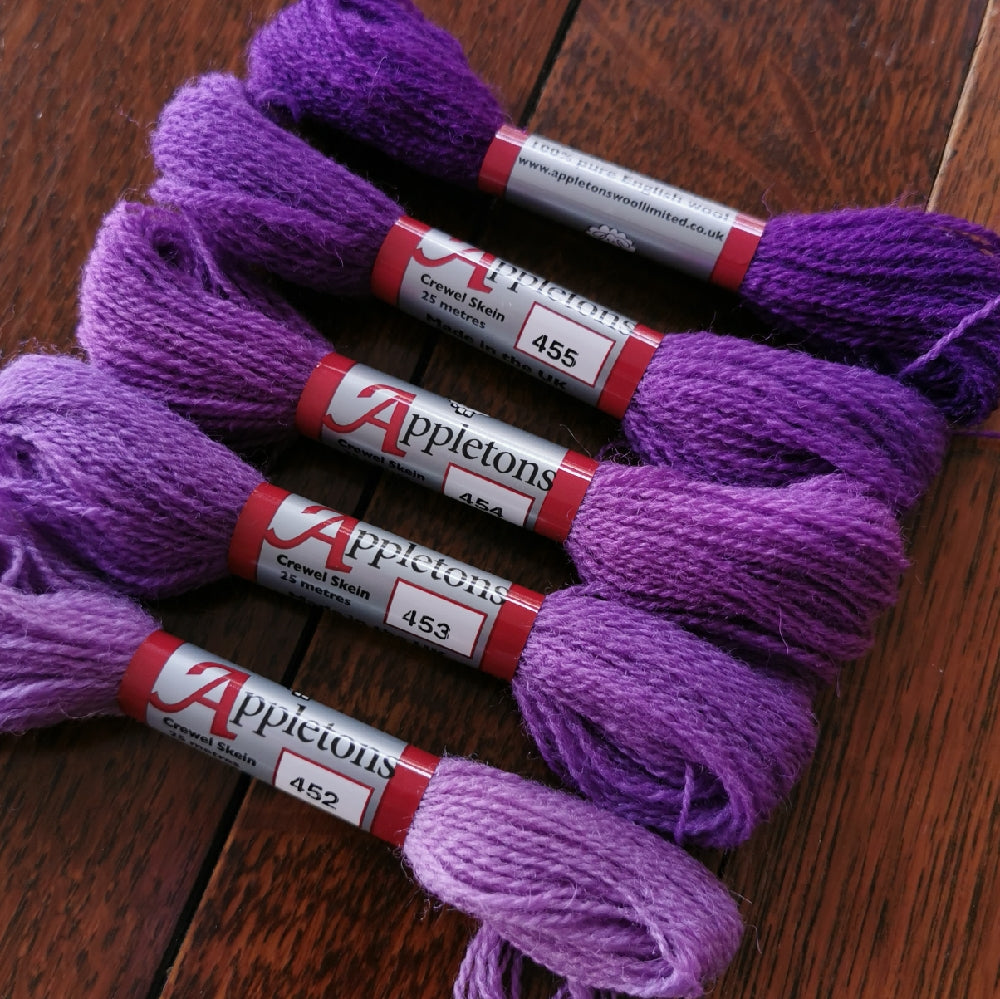 Appletons Wool - crewel Bright Mauve – Beyond Measure