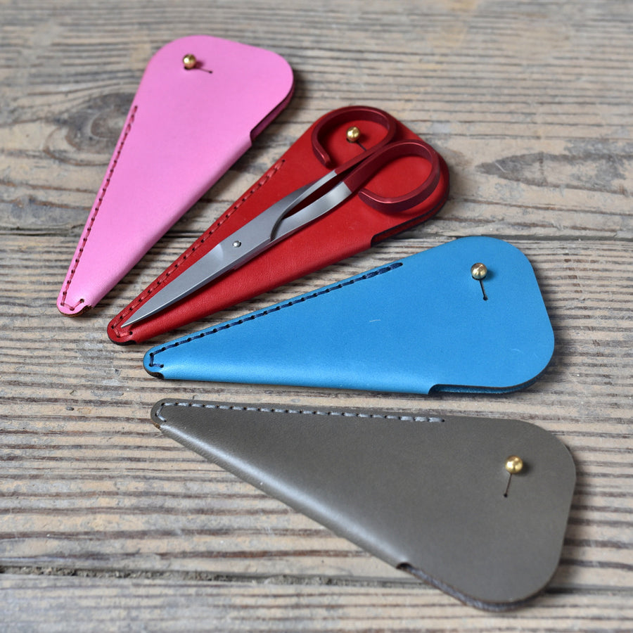 Leather scissor and needle cases – Beyond Measure