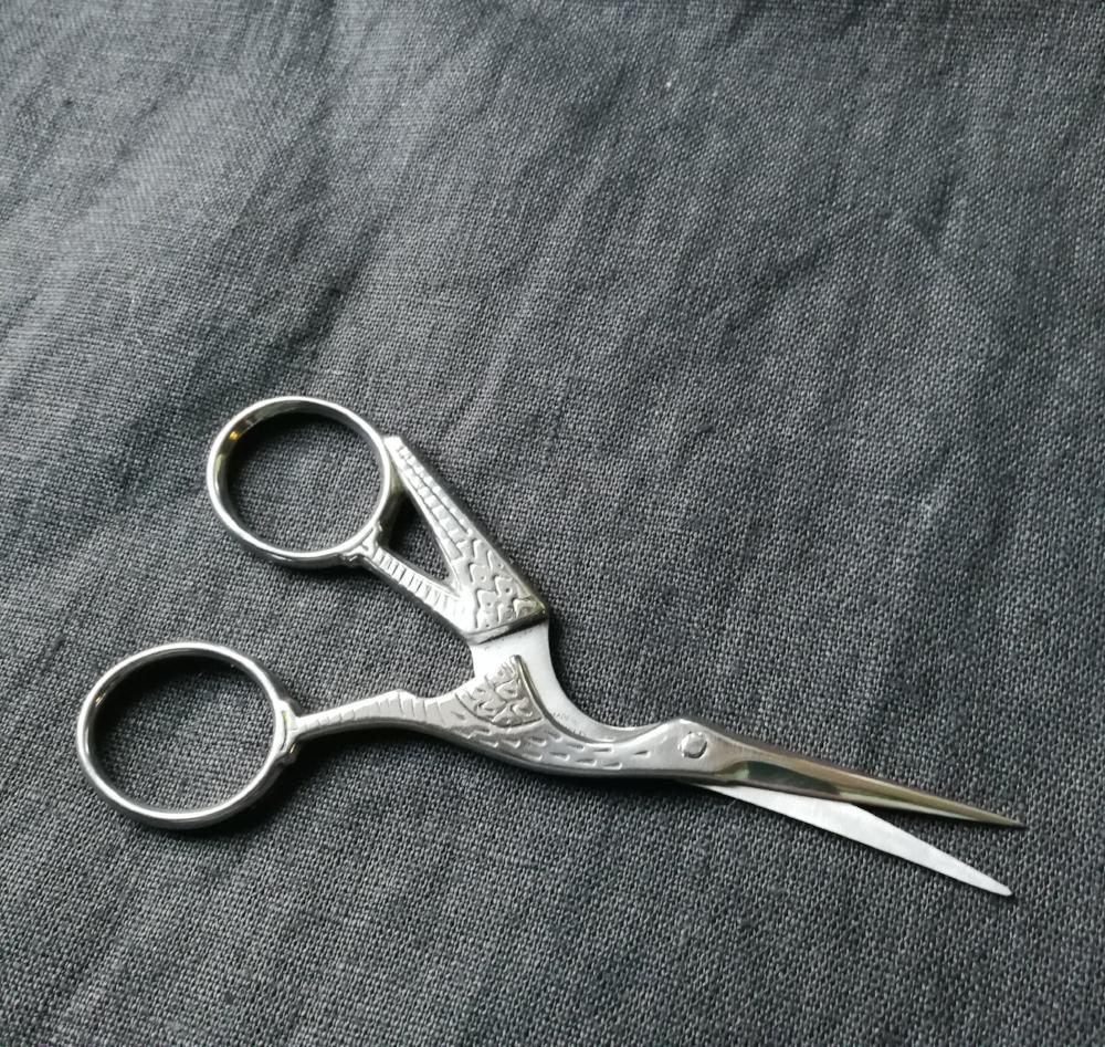 Ernest Wright Antique Stork Scissors – Beyond Measure