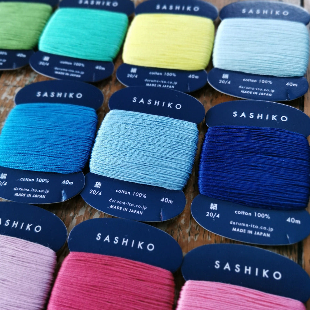 Daruma Yokota Sashiko Thread Fine - 40m – Beyond Measure