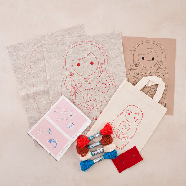 Stitch School Woollen Doll Kit – Beyond Measure