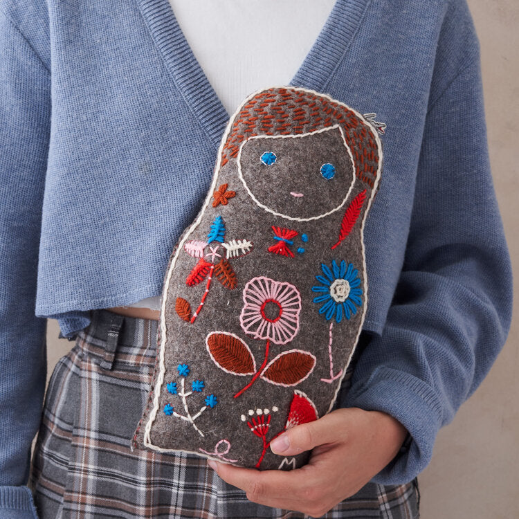 Stitch School Woollen Doll Kit – Beyond Measure