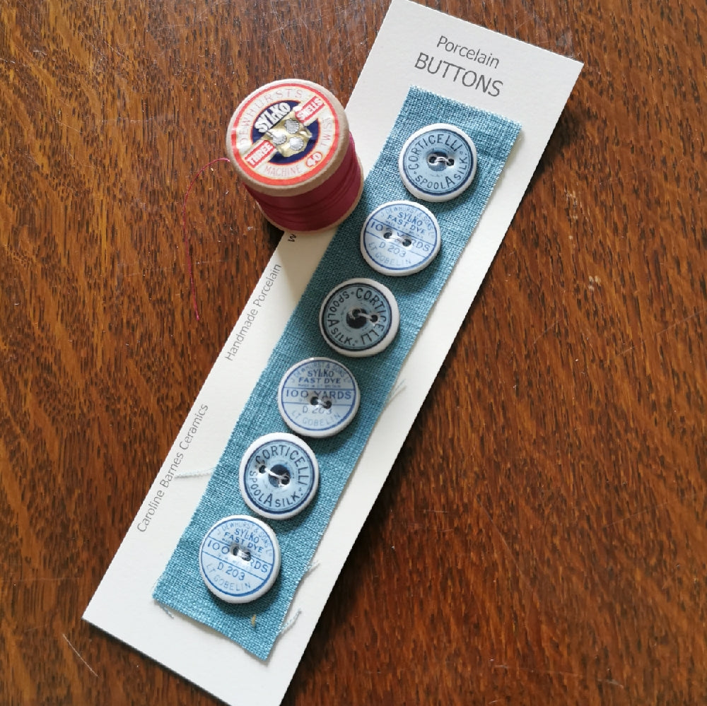 Ceramic Cotton Reel Button Sets – Beyond Measure