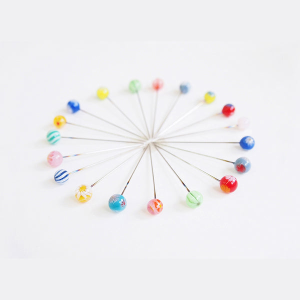 Cohana Glass Bead Marking Pins - pack of 3 – Beyond Measure
